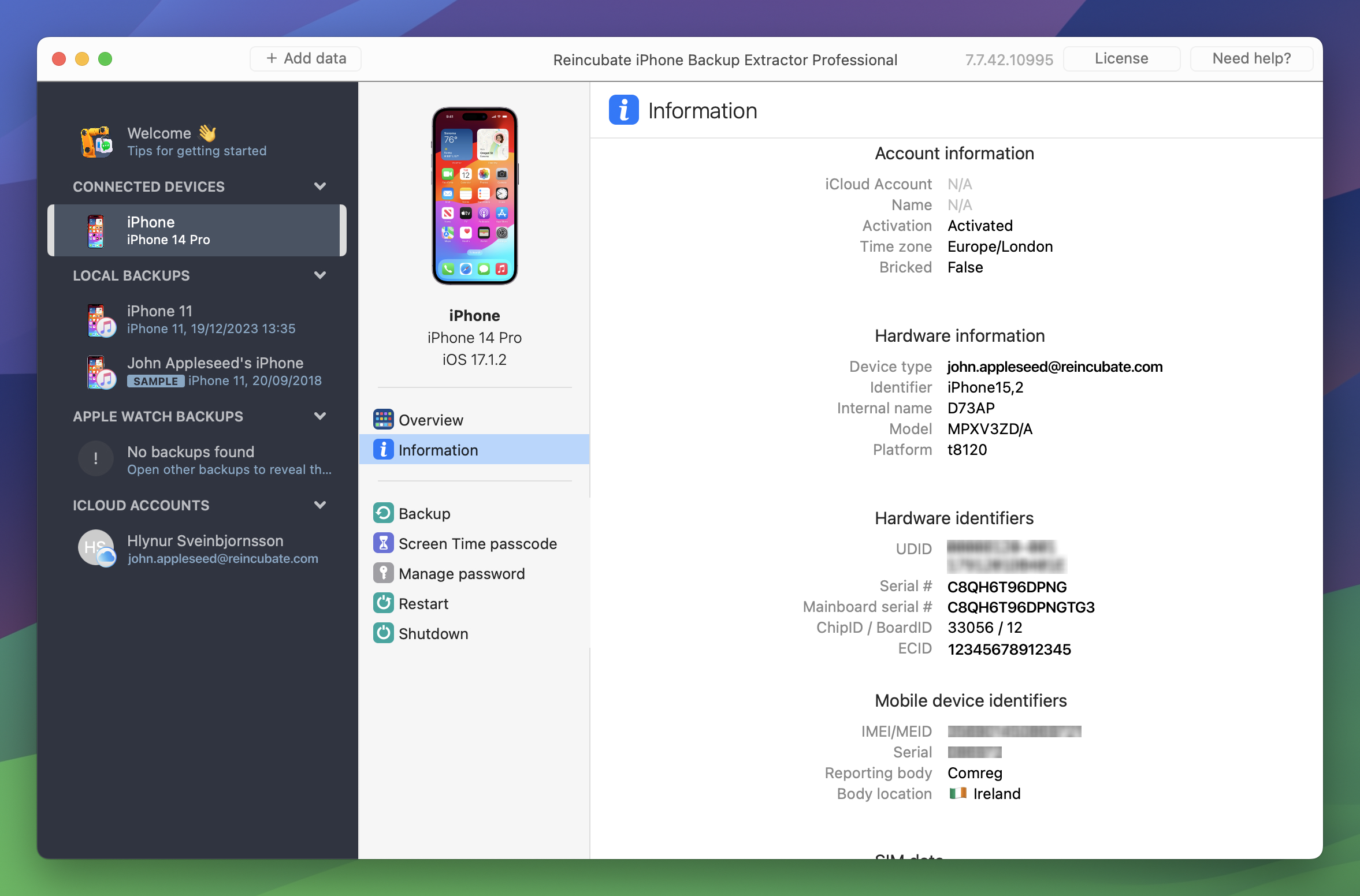 iPhone Backup Extractor: recover iOS data from iTunes backups and iCloud